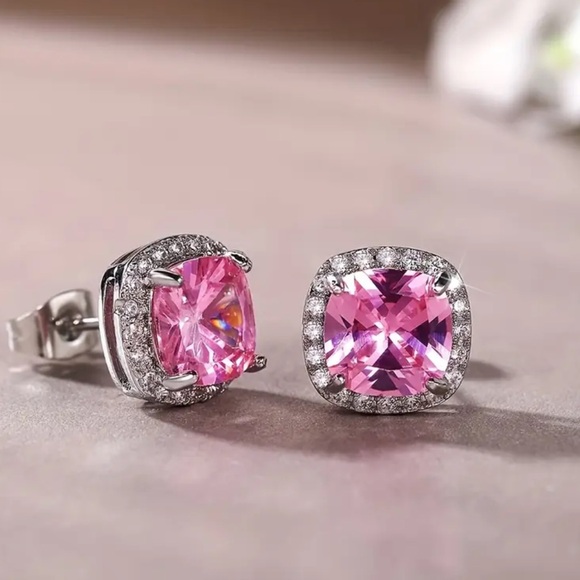 Jewelry | Pink Stud Earrings | Poshmark